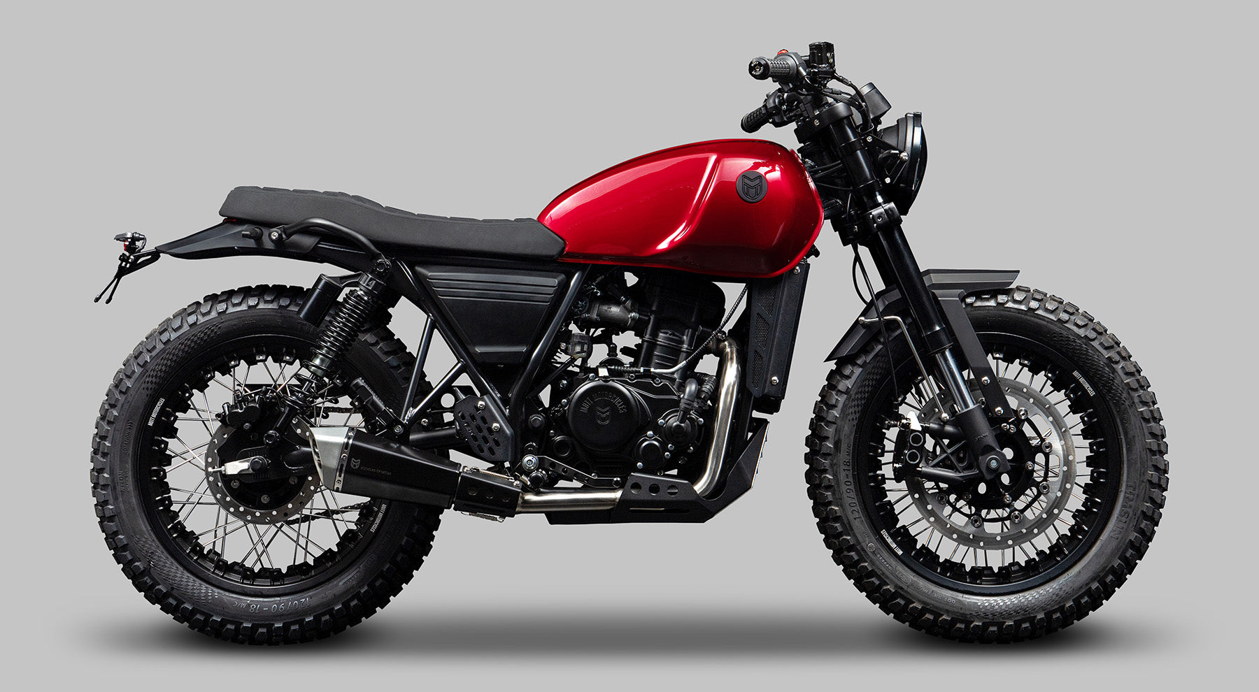 DRK-01 125cc Candy Red | Mutt Motorcycles