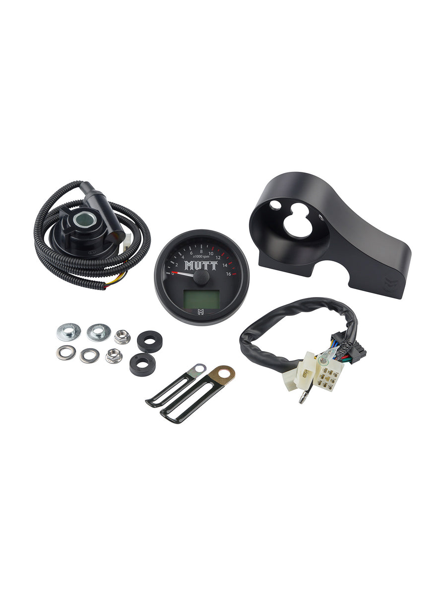 DIGITAL SPEEDOMETER RETROFIT KIT - 125CC TWIN SHOCK – Mutt Motorcycles