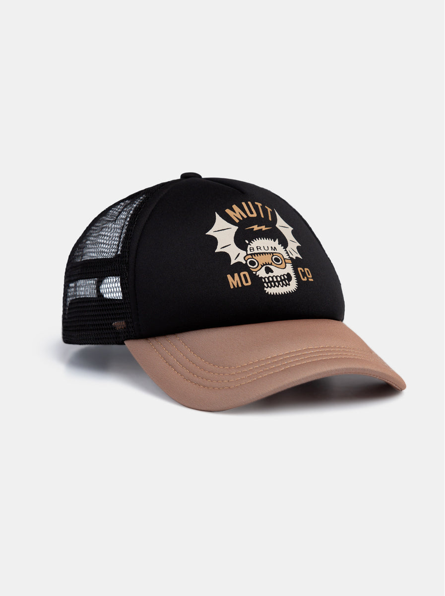 Mutt Speed Trucker in Black/Bronze | Mutt Motorcycles
