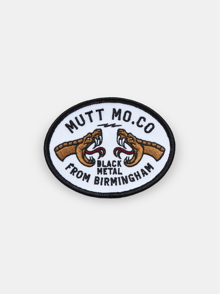 Mutt Rattler Patch in Multi | Mutt Motorcycles
