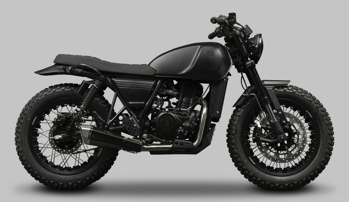 DRK-01 125cc Matt Black | Mutt Motorcycles