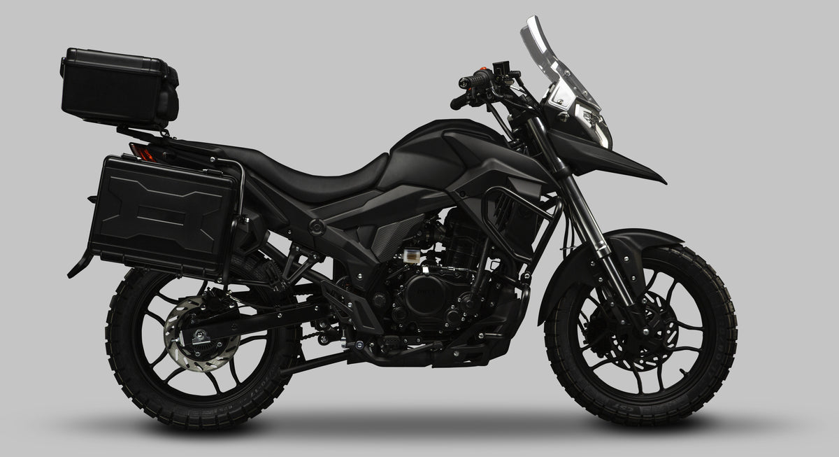Stravaig 125cc Matt Black | Mutt Motorcycles