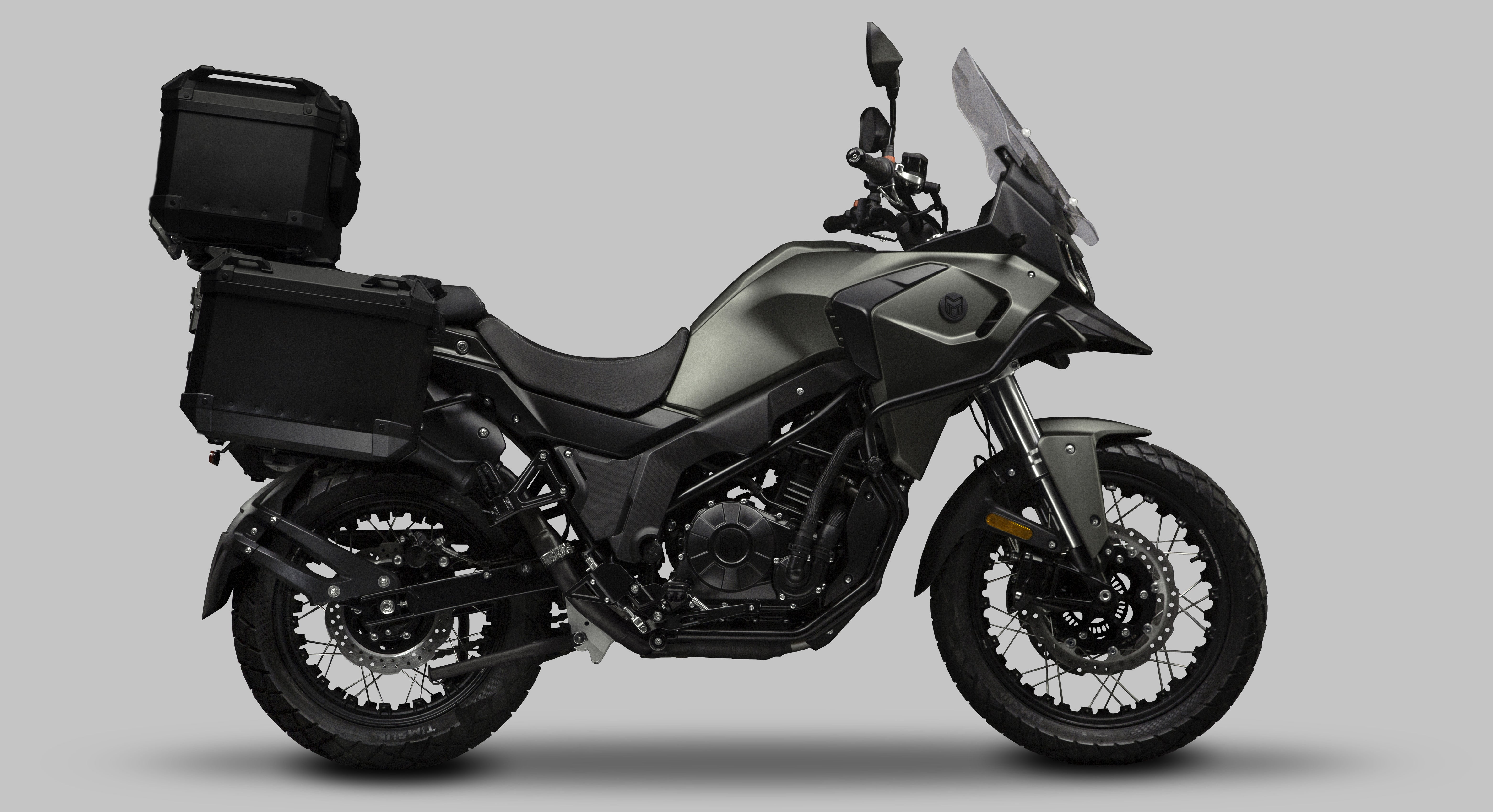Stravaig 401cc Matt Green | Mutt Motorcycles
