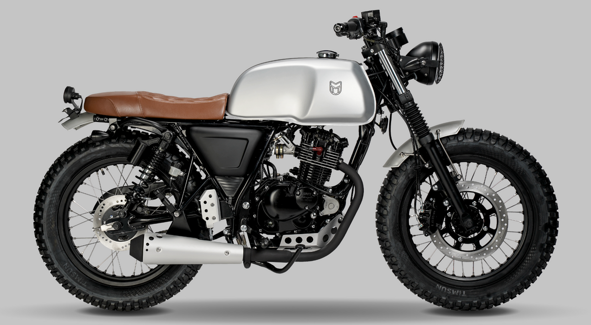 Akita 125cc Silver | Mutt Motorcycles