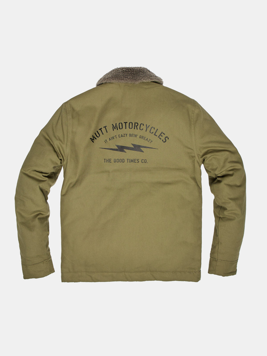 Mutt Snake/Bolt Deck Jacket | Mutt Motorcycles
