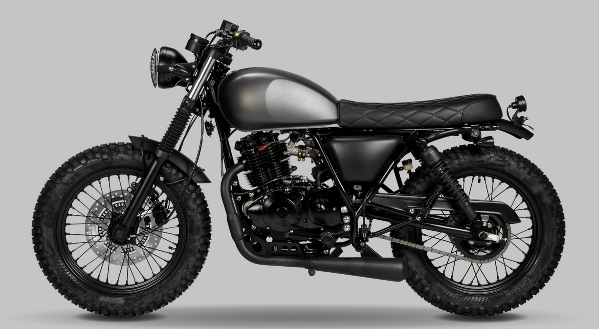 Sabbath 250cc Titanium Grey | Mutt Motorcycles