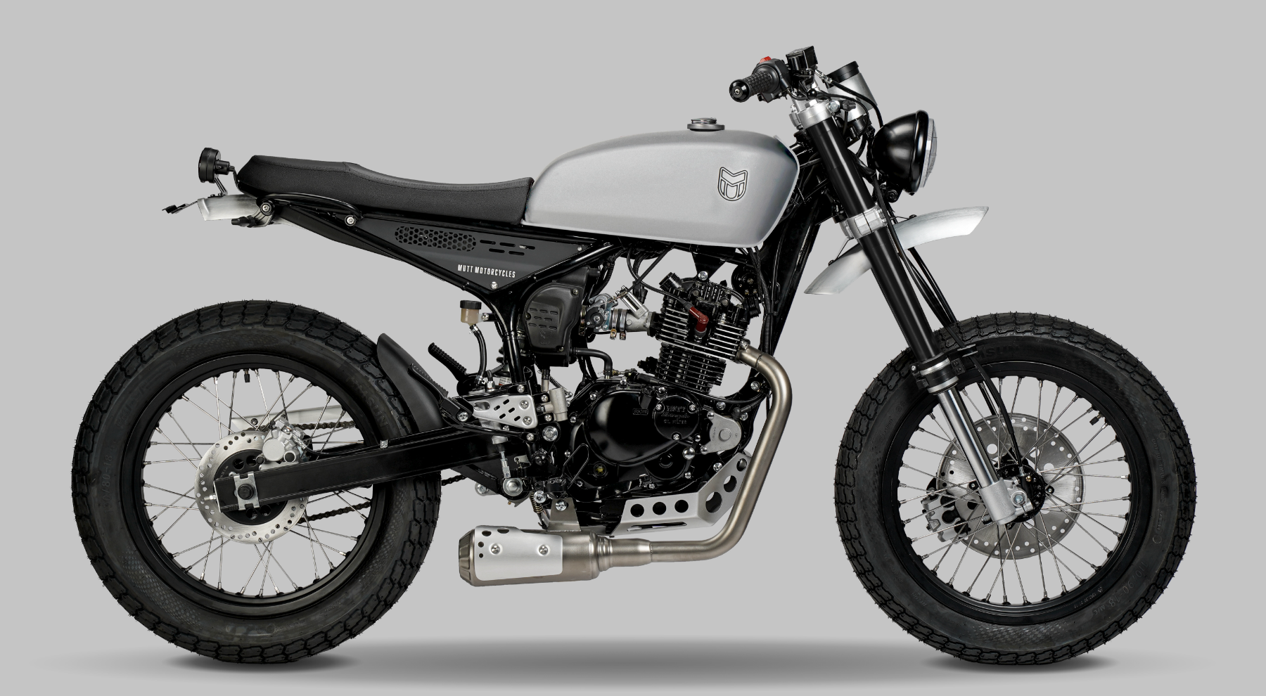 Razorback 125cc Silver | Mutt Motorcycles