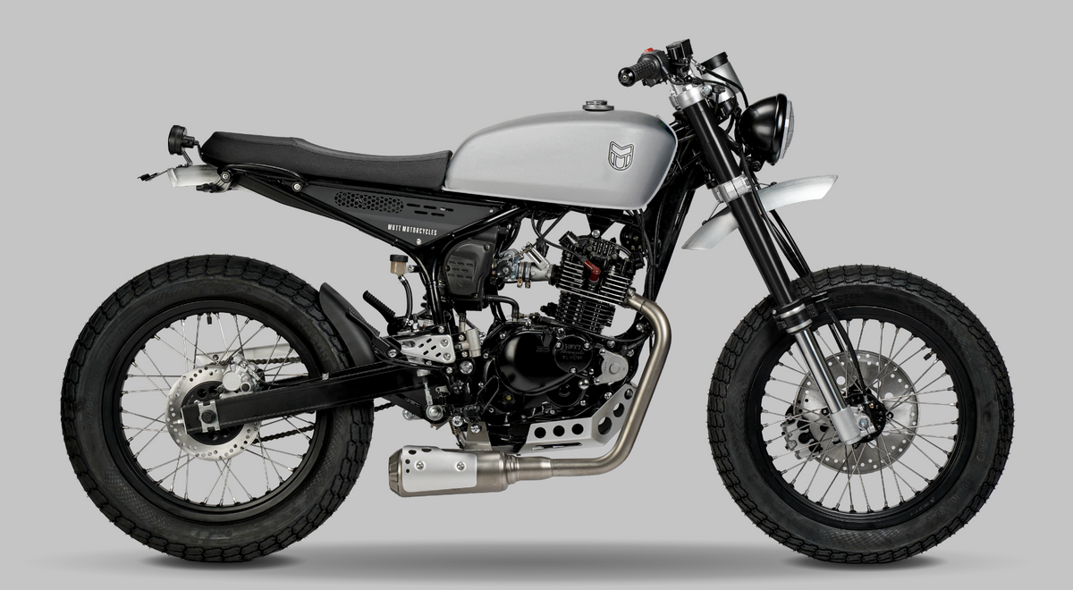 Razorback 125cc Silver | Mutt Motorcycles