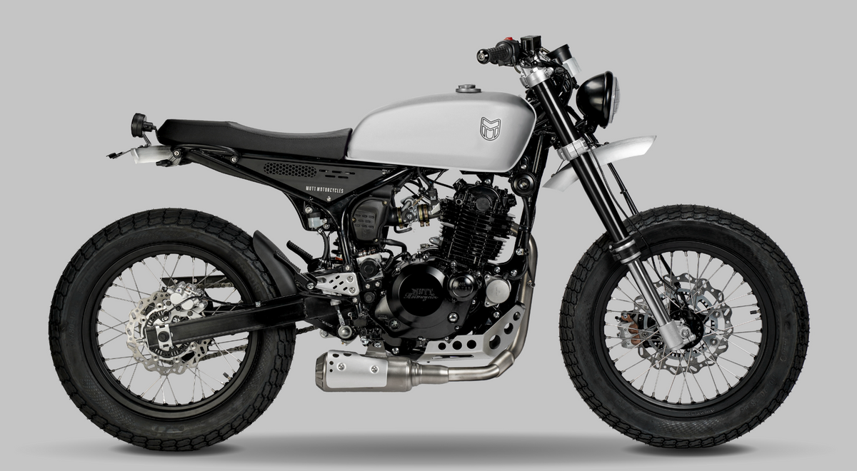 Razorback 250cc Silver | Mutt Motorcycles